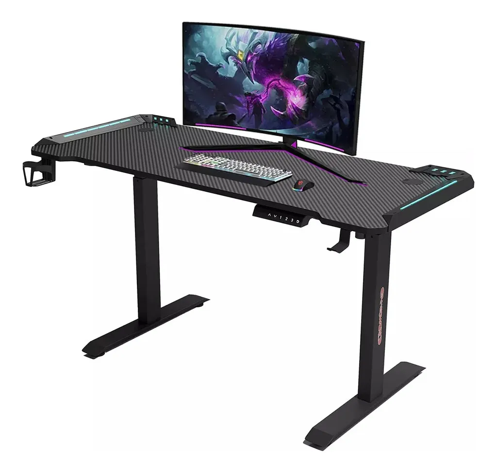 Escritorio Gamer Eléctrico Haven ProBoost DK100 RGB - Lookup Perú